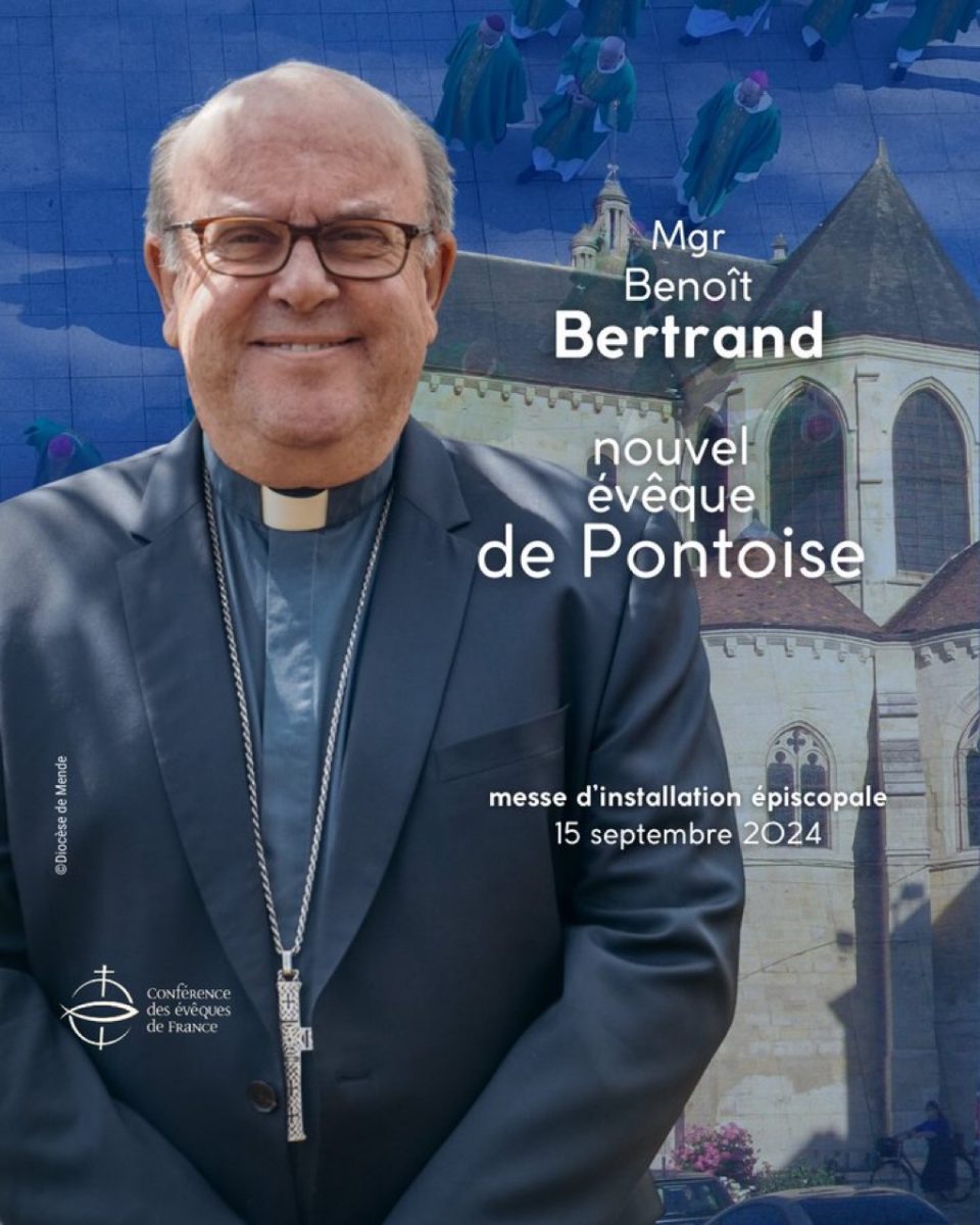Mgr Benoît Bertrand nommé évêque de Pontoise - Le Salon Beige