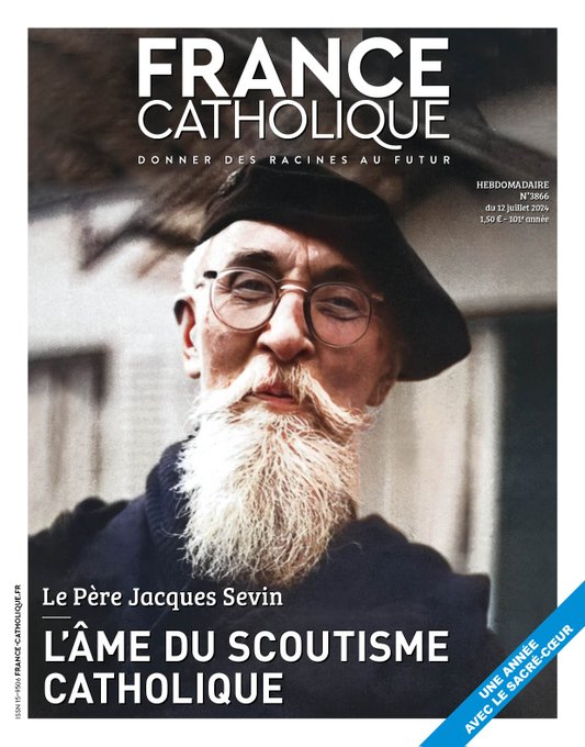 Le Père Sevin avait consacré le scoutisme français au Sacré-Cœur - Le ...