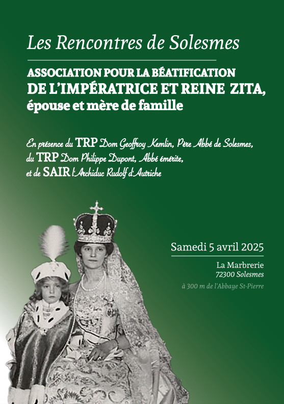 Les rencontres de Solesmes 2025 - Le Salon Beige